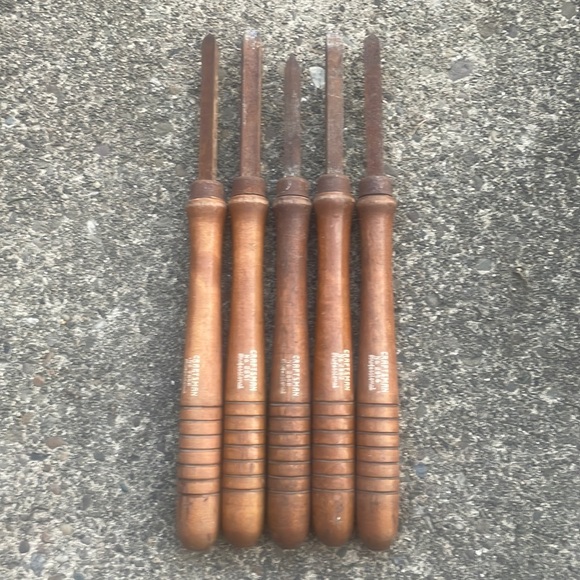 craftsman | Other | Vintage Craftsman Chisel Set | Poshmark